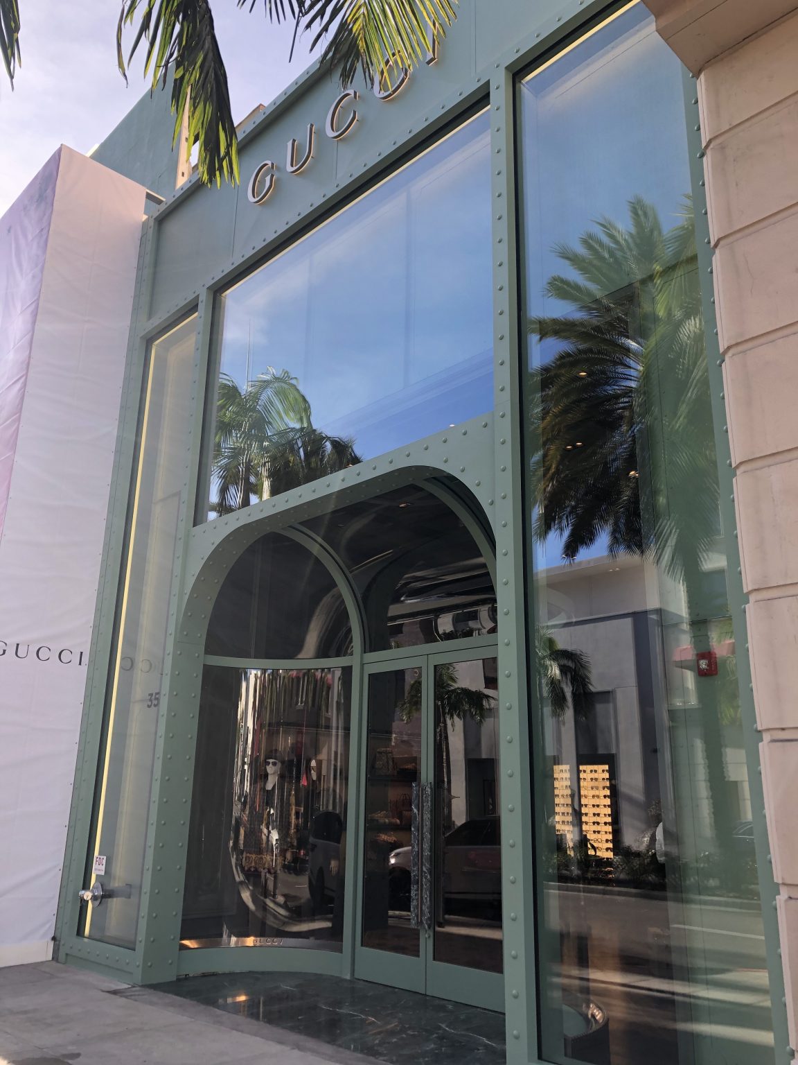 Gucci Storefront – ABF Metal Fabricators
